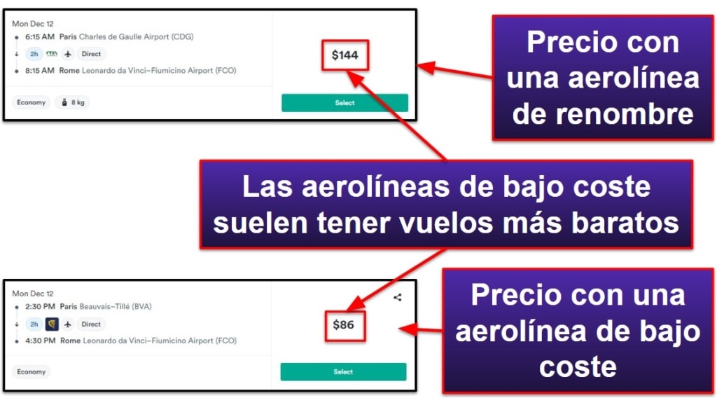 Cómo conseguir vuelos baratos con VPN y trucos para ahorrar