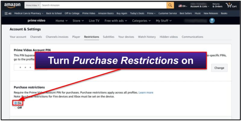 How to Set Parental Controls on Amazon Prime in 2024