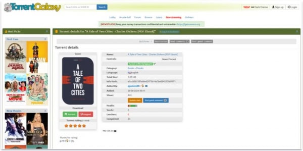 I 7 migliori siti torrent per libri nel 2025: sicuri e verificati