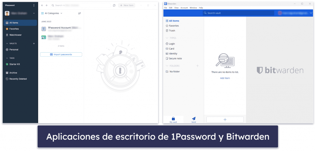 1Password vs Bitwarden: ¿cuál es el mejor de 2026?