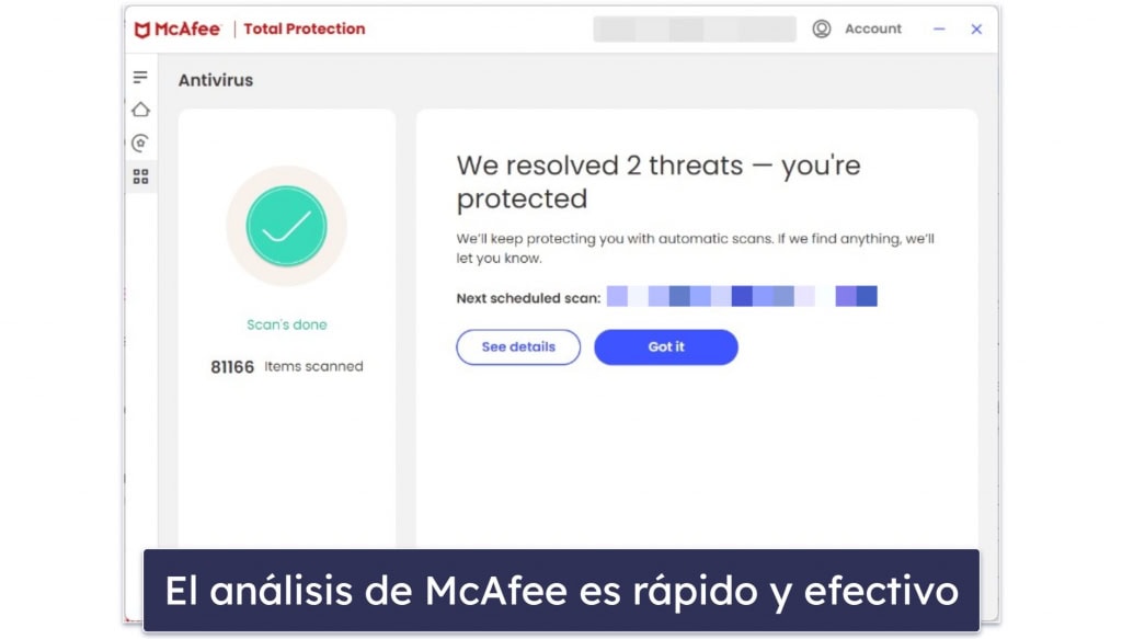 Reseña McAfee — ¿suficientemente bueno en 2026?