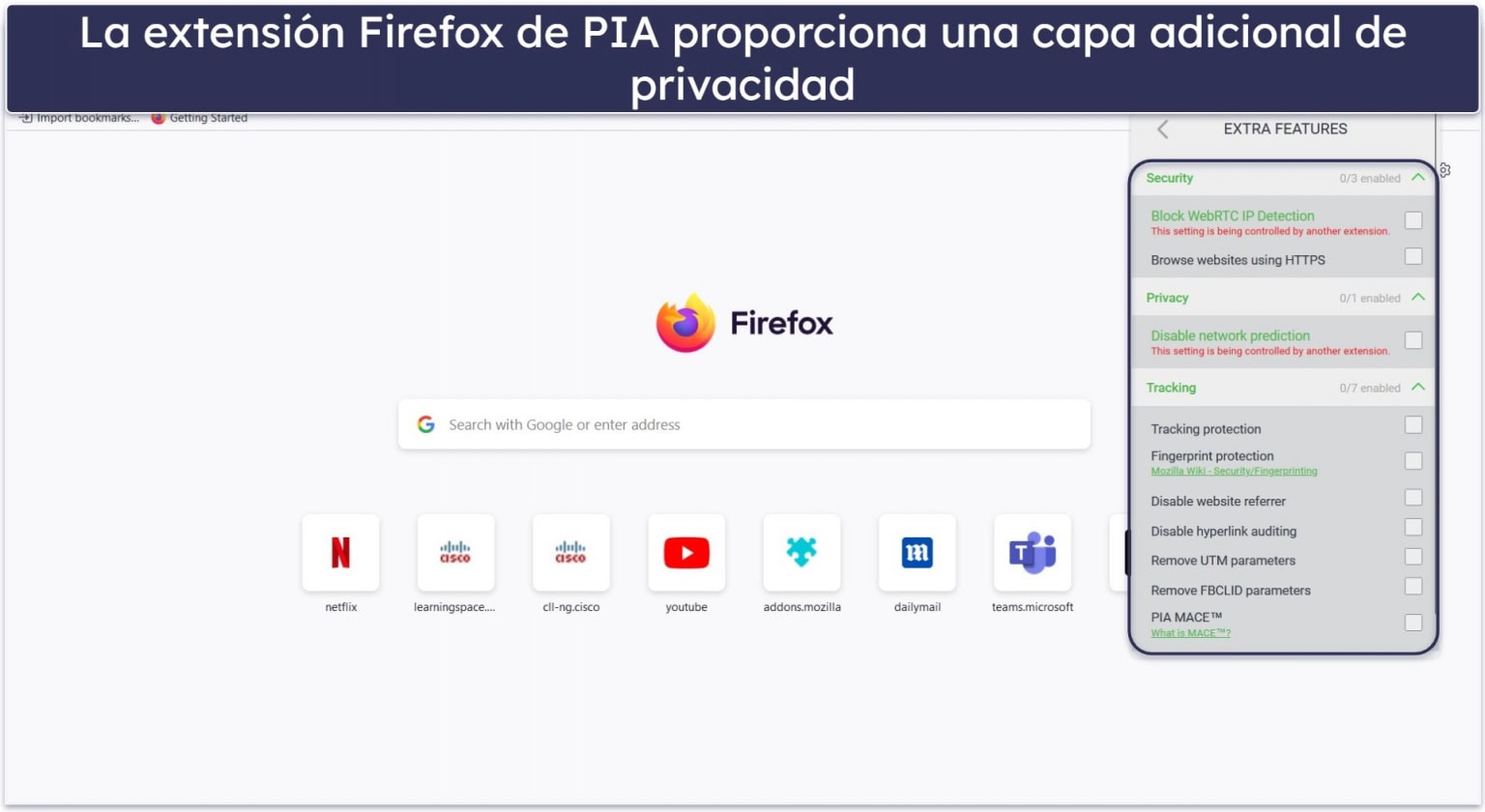 5 mejores VPN para Firefox de 2026: rápidas y sin fugas