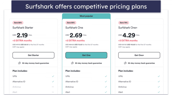 Surfshark Discount 2025: Get up to 86% off + 3 Months Free